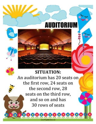 Arithmetic Sequence Real Life Problems | DOCX