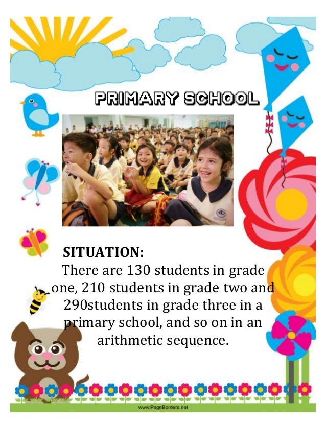 Arithmetic Sequence Real Life Problems Arithmetic Sequence Real Life Problems