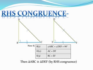 PPT ON TRIANGLES FOR CLASS X | PPTX