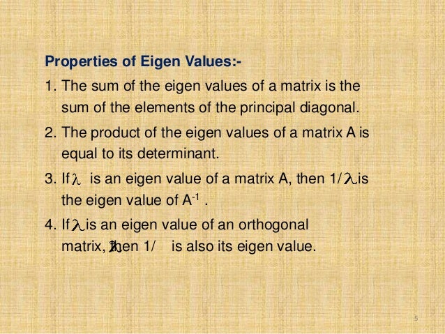 Maths-->>Eigenvalues and eigenvectors