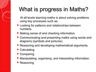 Maths evening 2018 | PPT