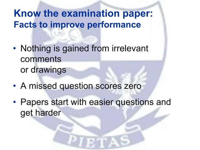 Maths exam tips updated_new tips really workppt | PPT