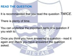 Maths exam tips updated_new tips really workppt | PPT