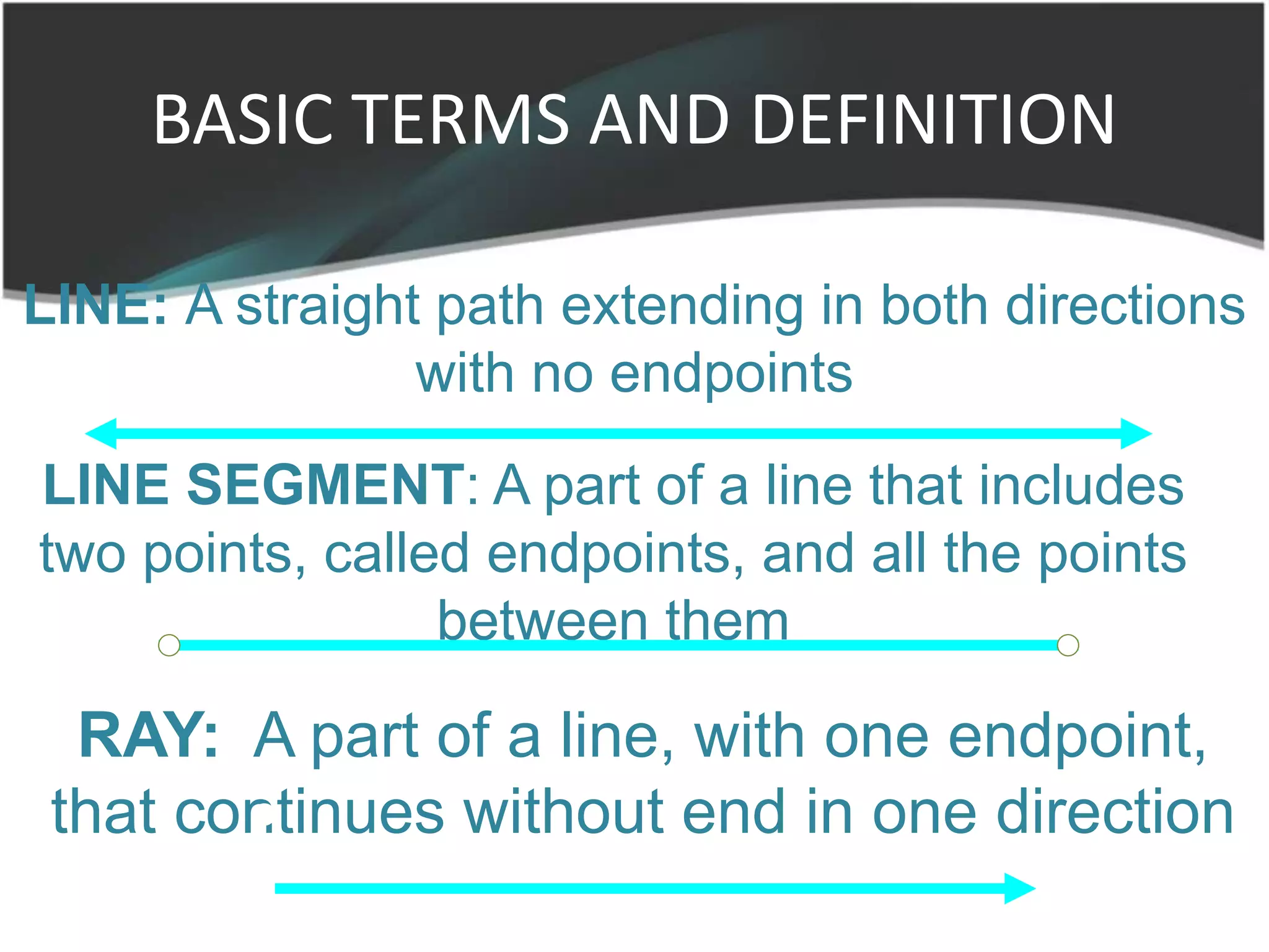 LINES AND ANGLE PPT | PPTX