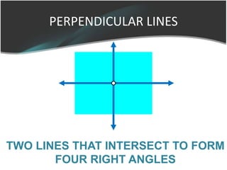 LINES AND ANGLE PPT | PPTX