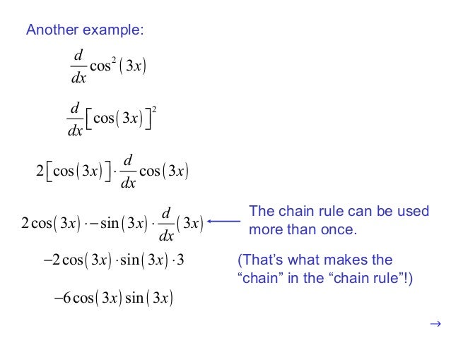 Chain Rule