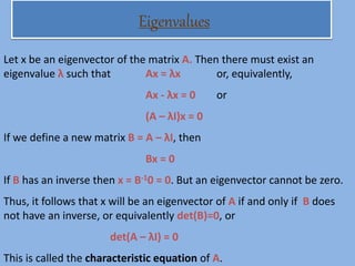 Eigenvector Definition