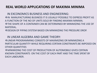 Maths final upload | PPTX