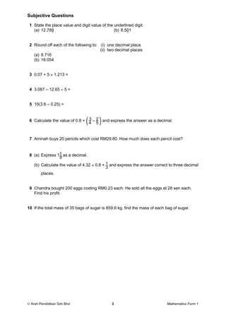 form 1_chapter_4 | PDF