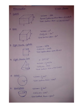 Math Notes For SSC CGS Coaching | PDF