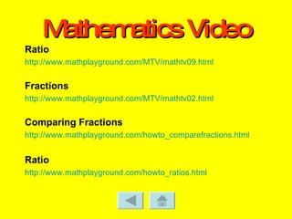 Maths Games & Videos | PPT
