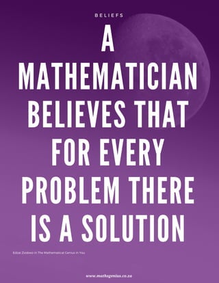 MathsGenius Magazine - Volume 1 - Issue 1 | PDF