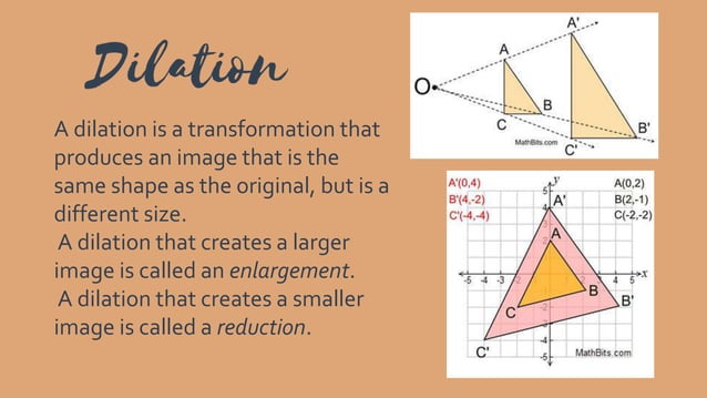 Maths geometrical transformation | PPTX | Physics | Science