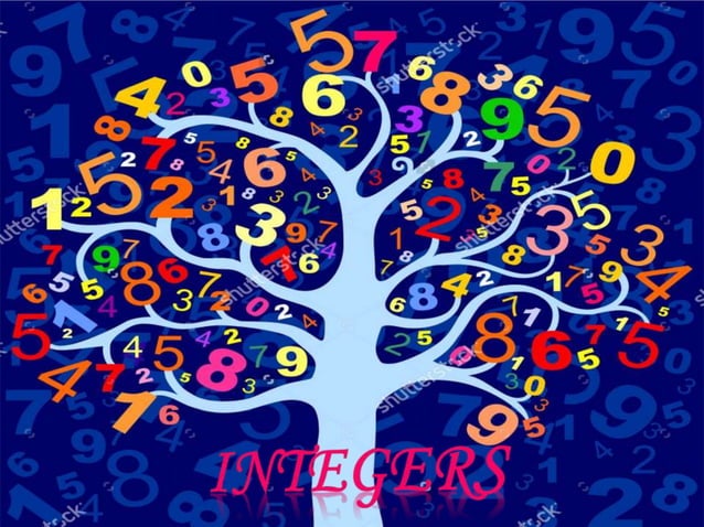 Maths integers | PPTX