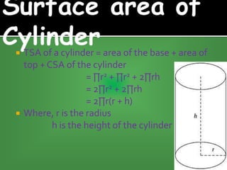 Area and Volume | PPTX