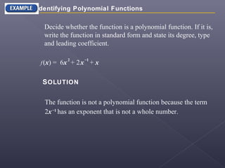POLYNOMIALS | PPT