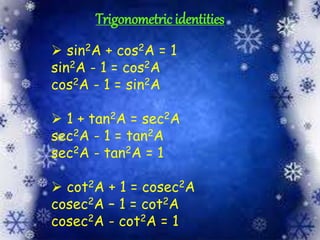 Introduction to trigonometry | PPTX