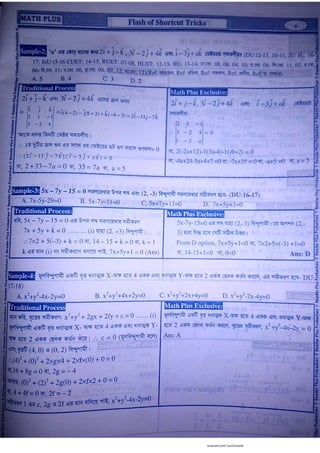 Math + shortcut | PDF
