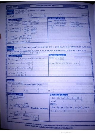 Math + shortcut | PDF