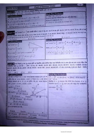 Math + shortcut | PDF