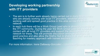 Maths hub workgroup overview 2018 19 | PPT