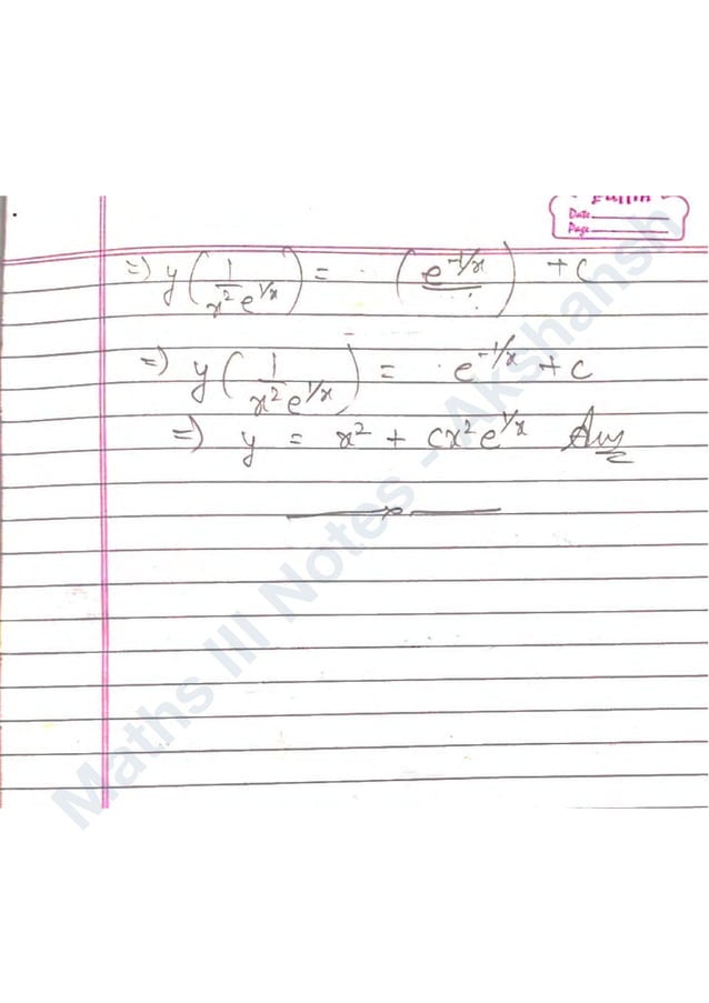 Advanced Mathematics | PDF