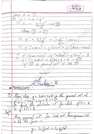 Advanced Mathematics | PDF