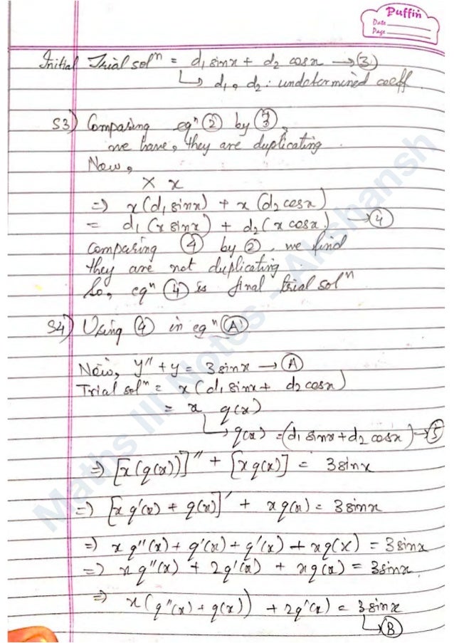 Advanced Mathematics