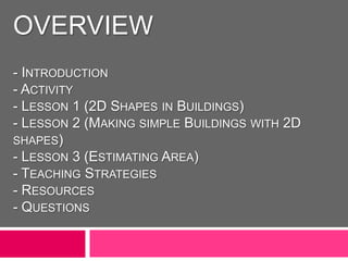 Maths in architecture | PPTX
