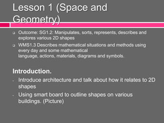 Maths in architecture | PPTX