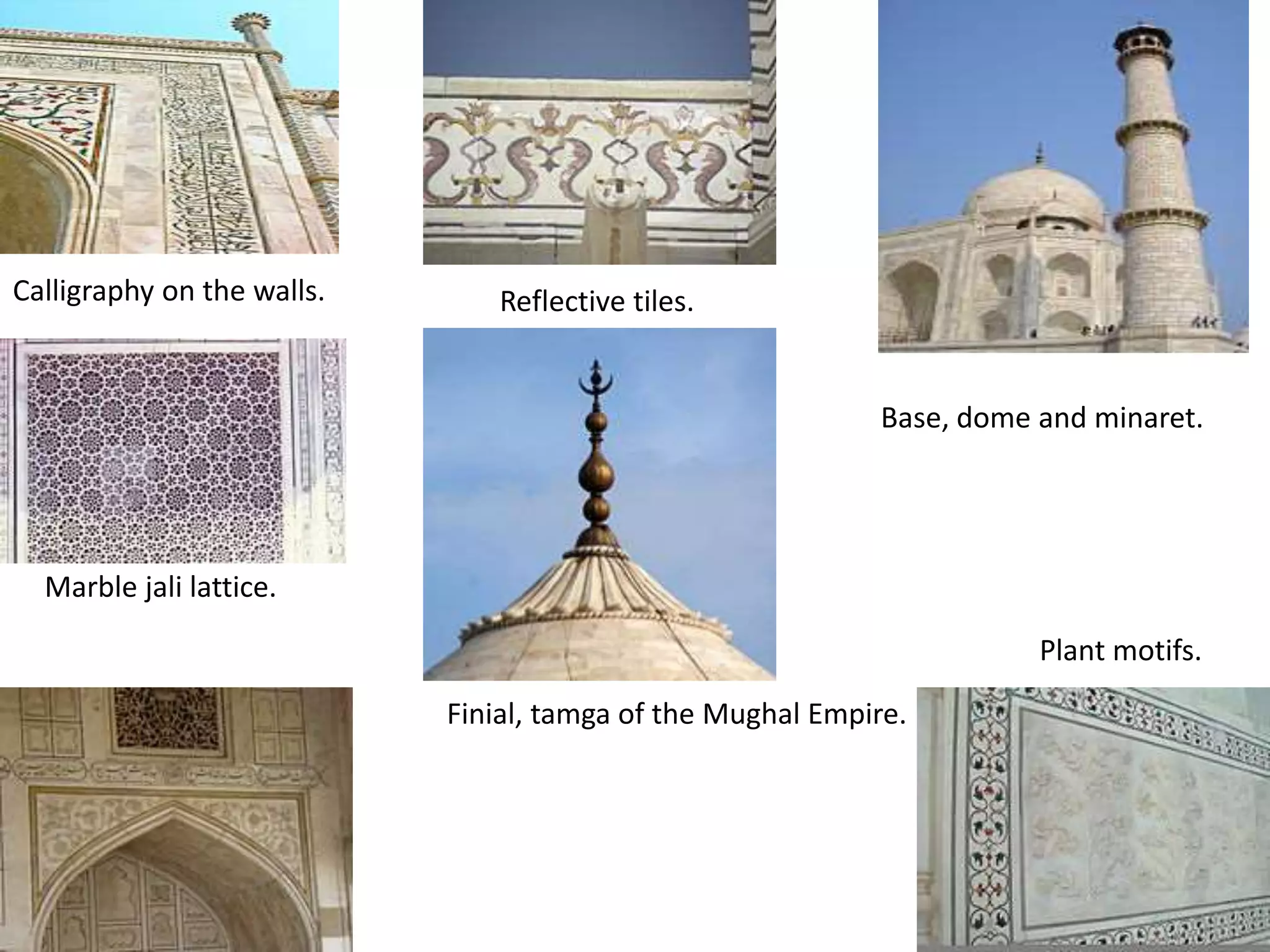 Maths in architecture of the taj mahal | PPTX