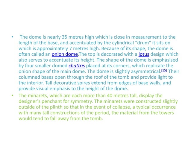 Maths in architecture of the taj mahal | PPTX | Islam | Religion ...