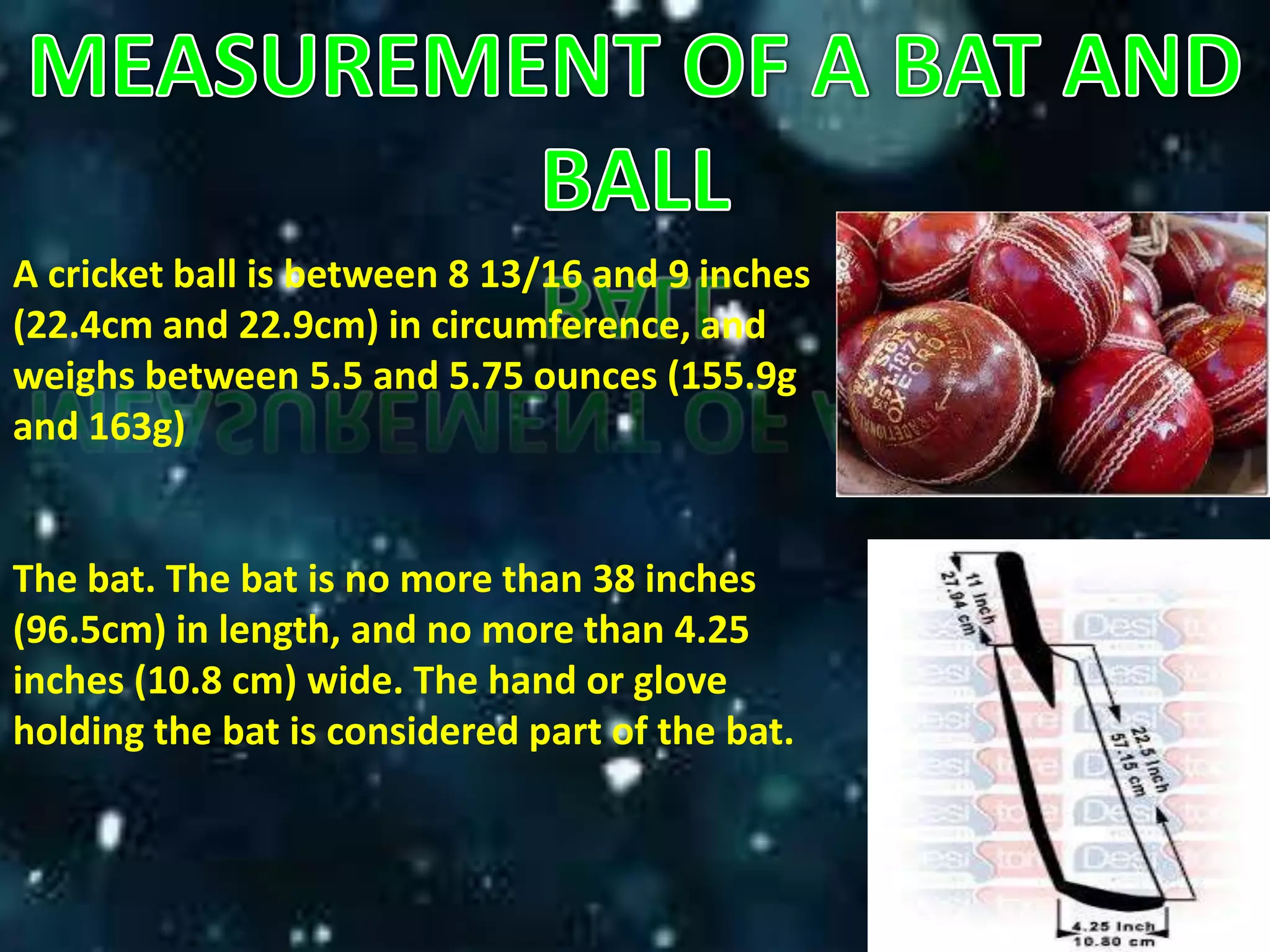 Maths in cricket | PPTX