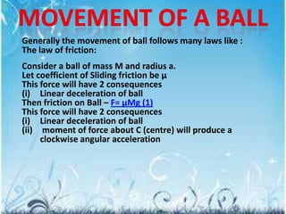 Maths in cricket | PPTX