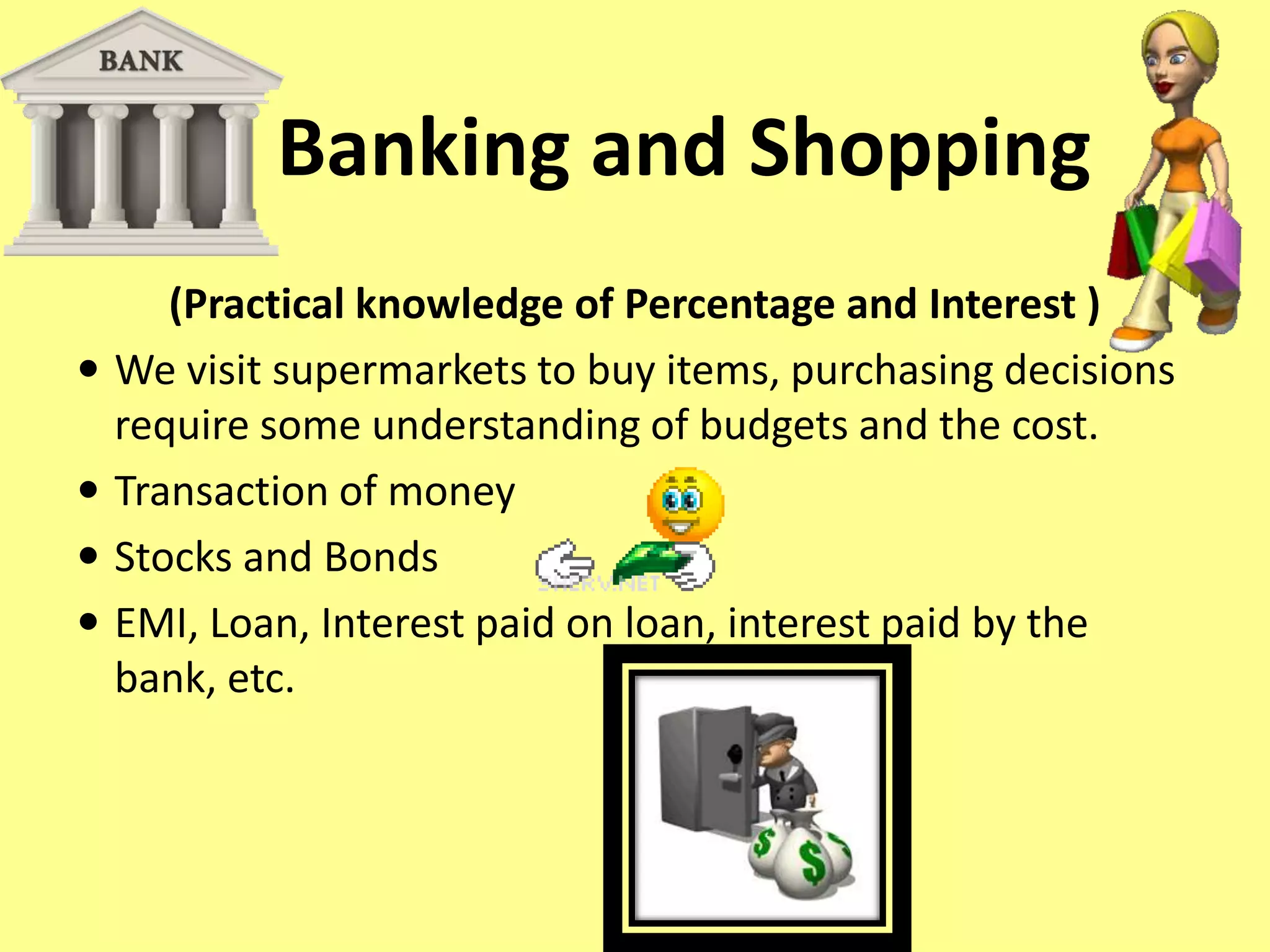 Maths in daily life | PPTX