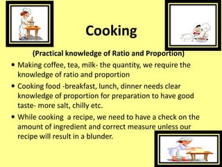 Maths in daily life | PPTX