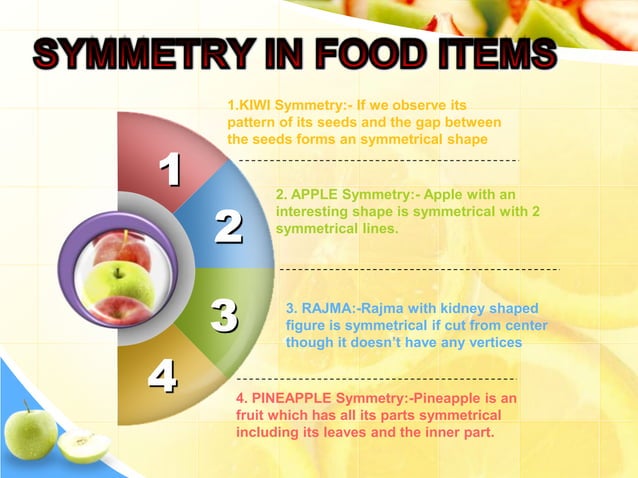 Maths in food | PPTX