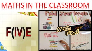 Maths in food ppt | PPTX