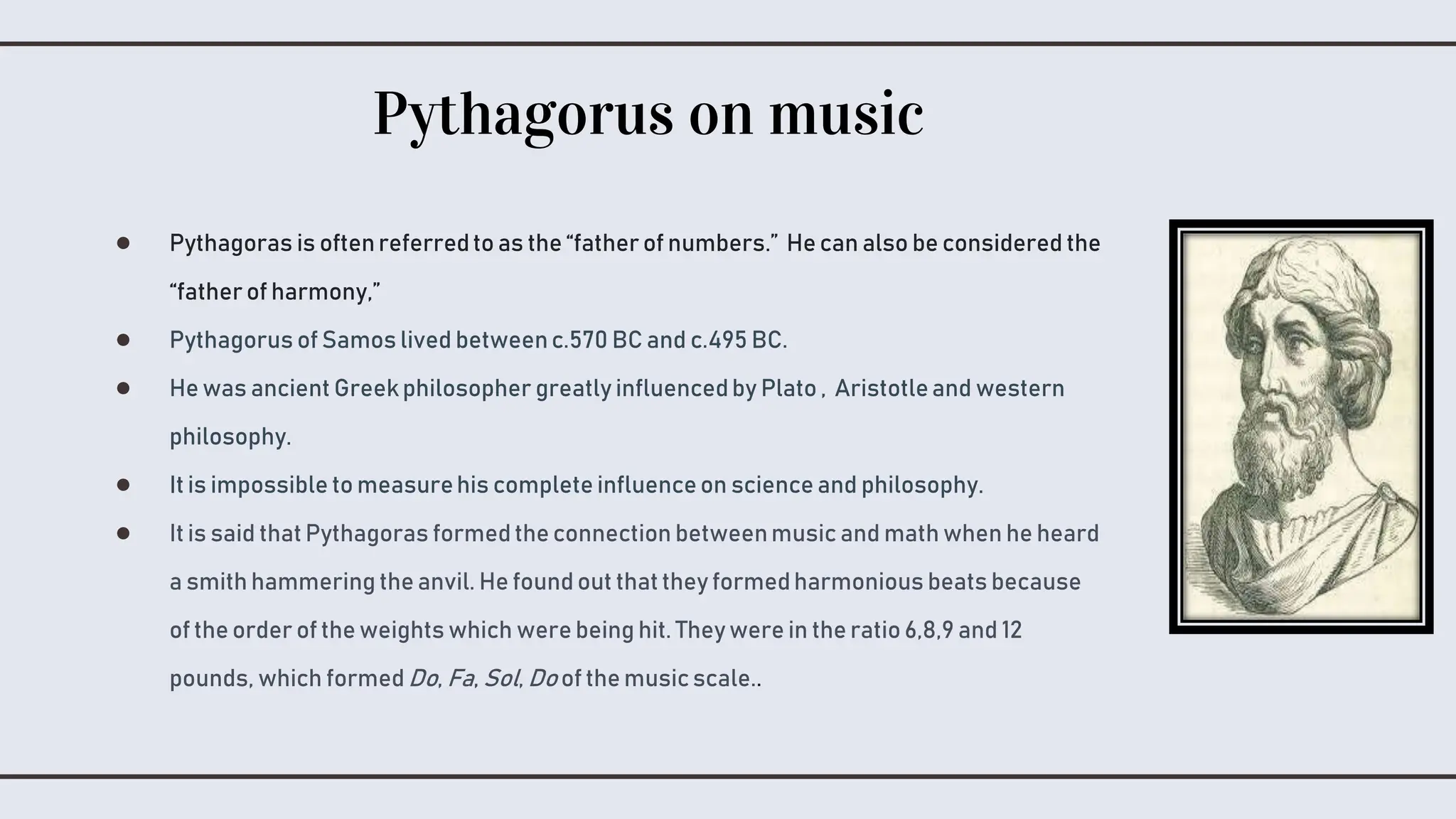 Class 12th presentation on maths in music | PPTX