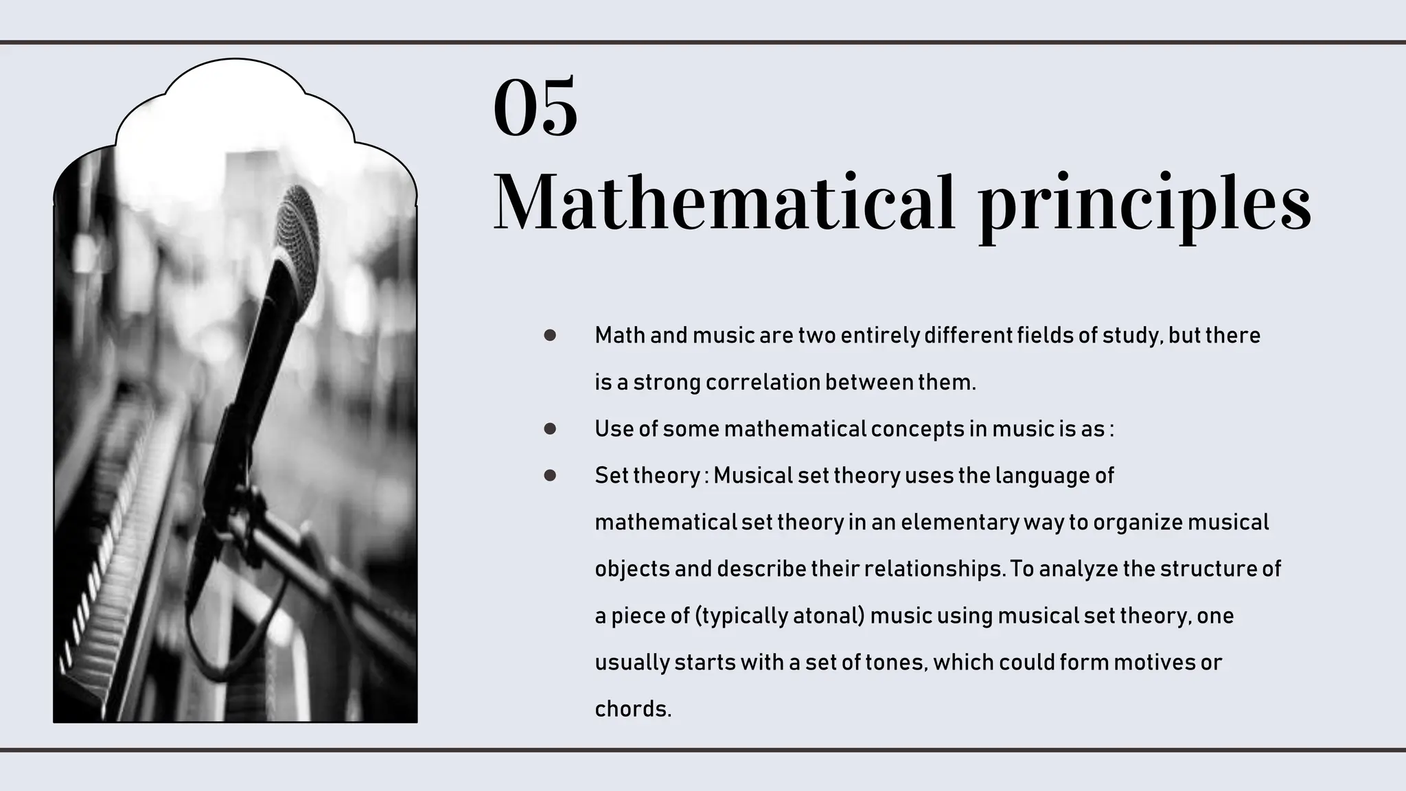Class 12th presentation on maths in music | PPTX
