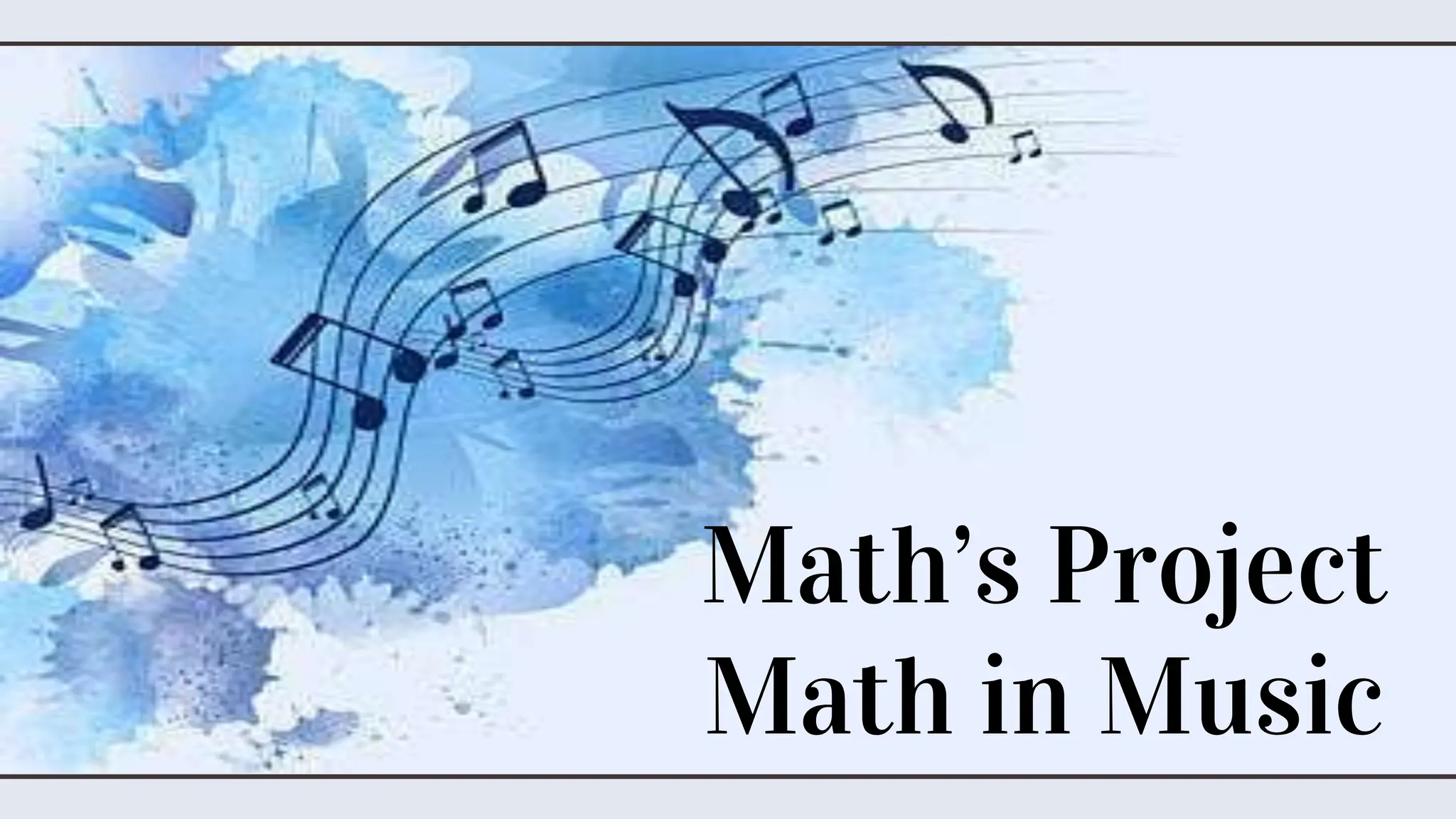 Class 12th presentation on maths in music | PPT