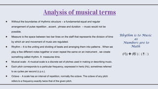Class 12th presentation on maths in music | PPTX