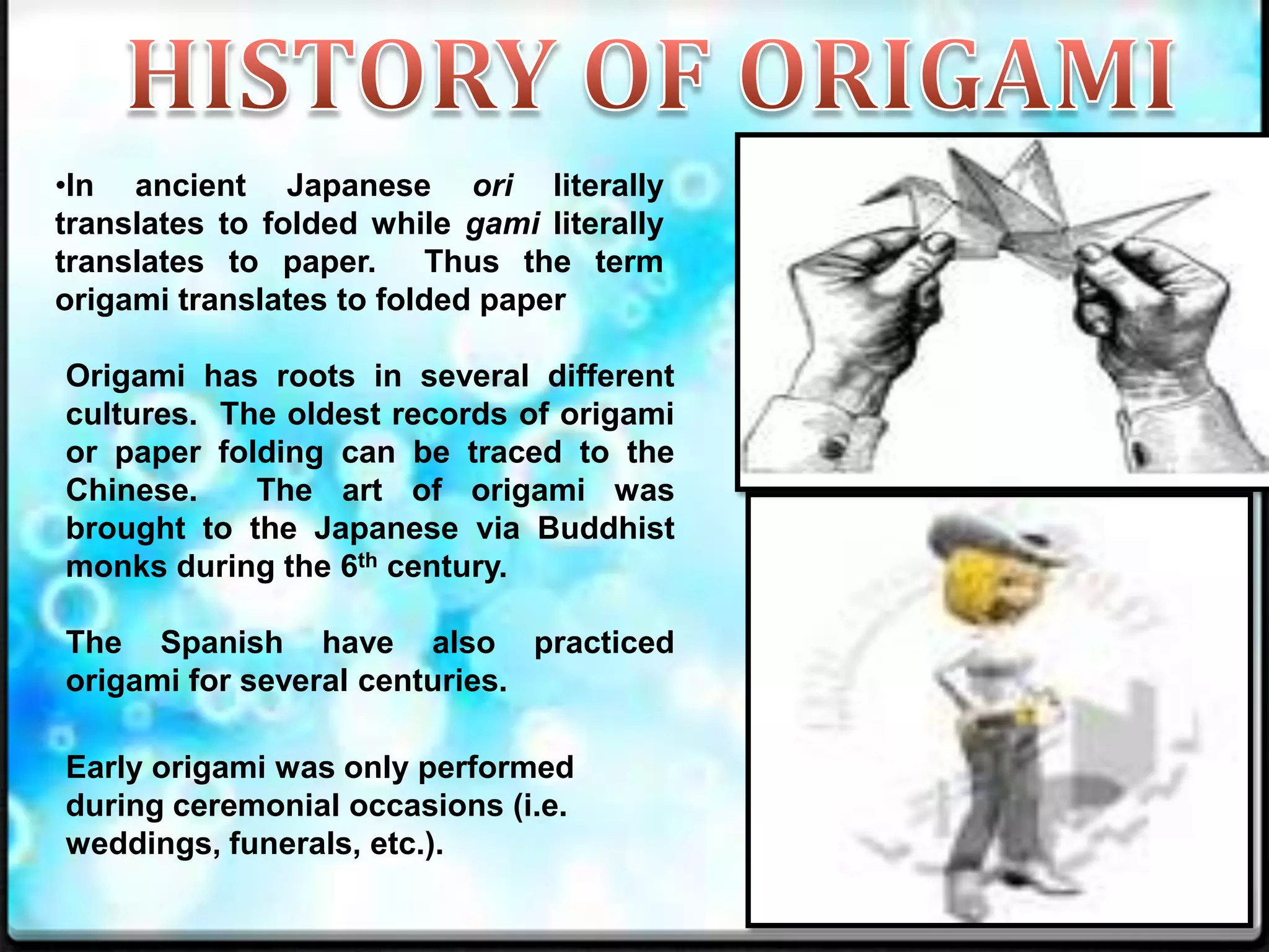 Maths in origami | PPTX