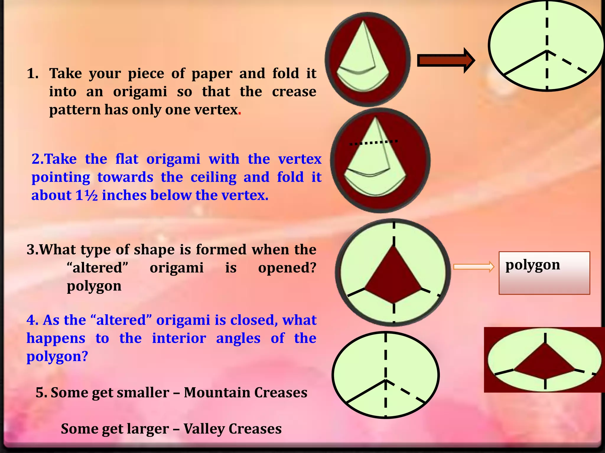 Maths in origami | PPTX