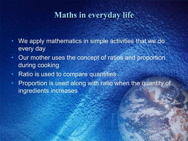 Maths in science | PPTX | Physics | Science