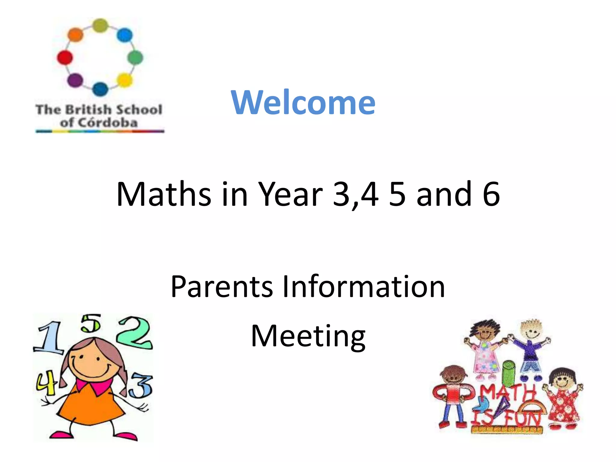 Maths in year 3,4 5 and 6 | PPTX