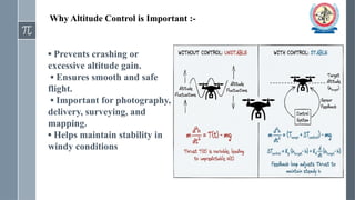 Drone Altitude control Using first order DErvites | PPTX