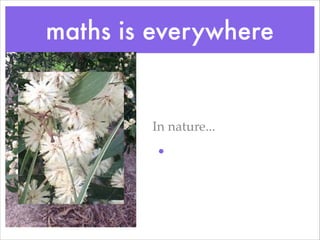 Maths is everywhere | PDF | Music | Entertainment