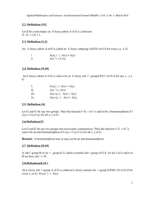 A STUDY ON L-FUZZY NORMAL SUBl -GROUP | PDF | Technology & Computing