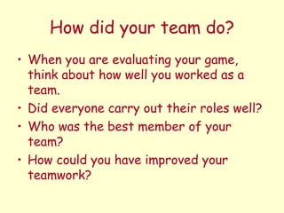 Maths L2L teamwork | PPT
